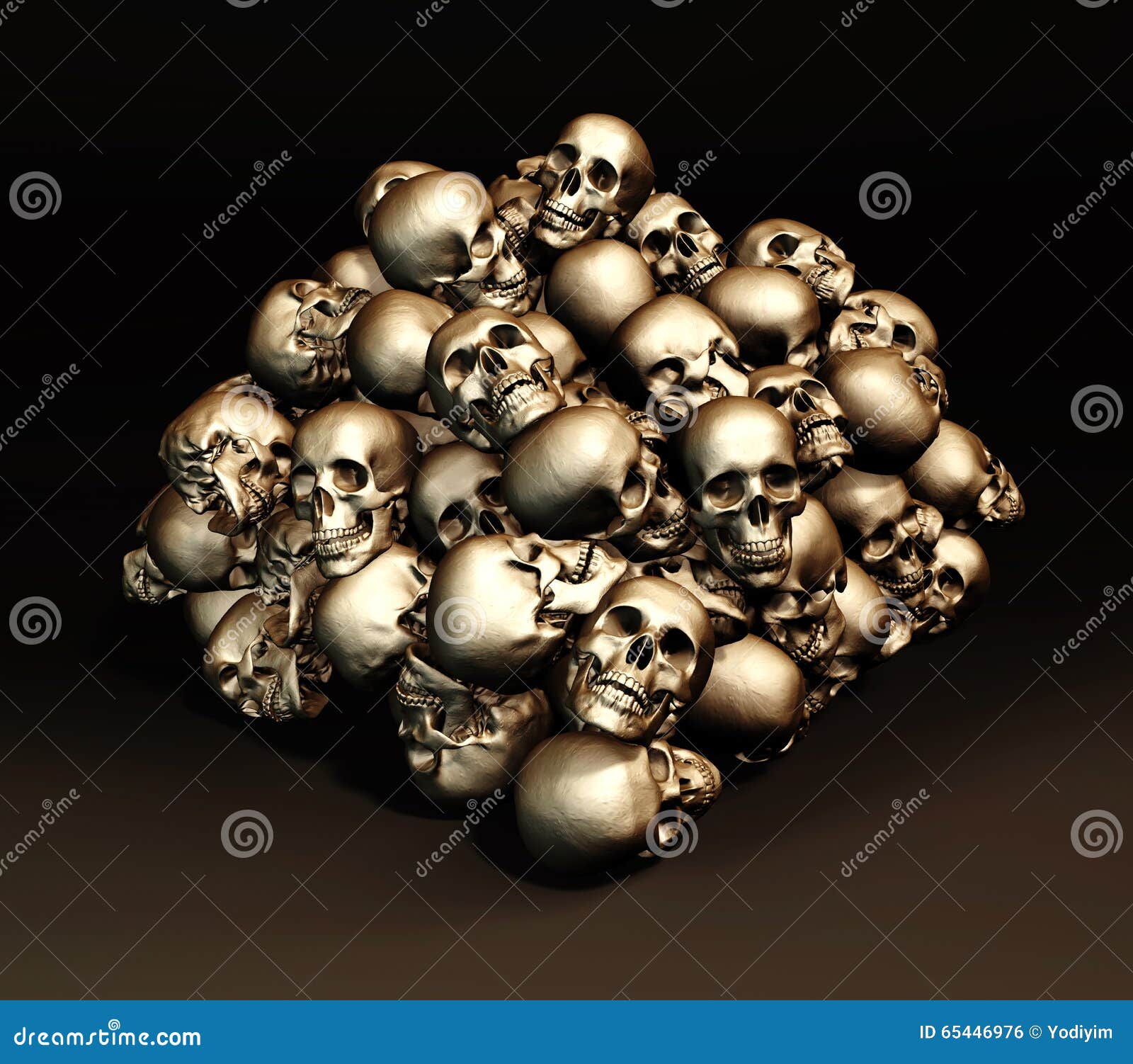 Human Skulls On White Background. Design Elements For Logo, Label ...