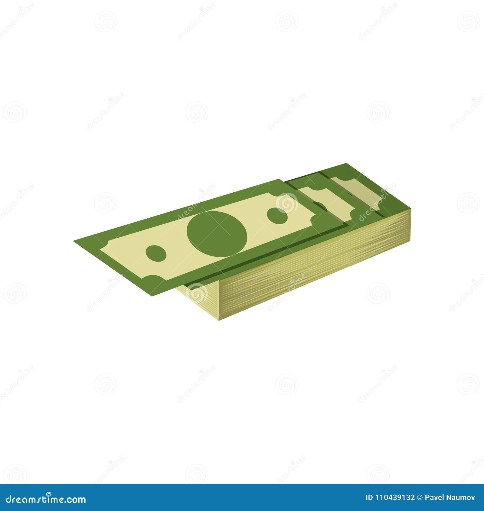 Stack Of Hundreds Dollars Stock Image | CartoonDealer.com #55368817