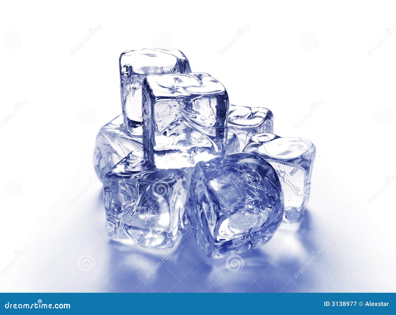 Stack of ice cubes stock image. Image of coldness, cubes - 3138977