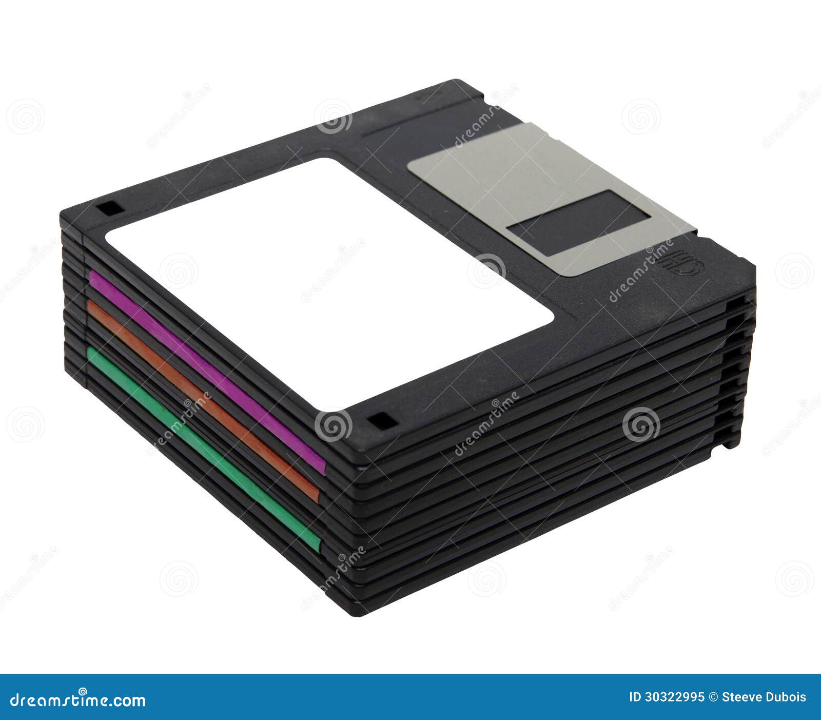 Stack of 3.5 Inch Floppy Discs Stock Image - Image of diskette, save ...