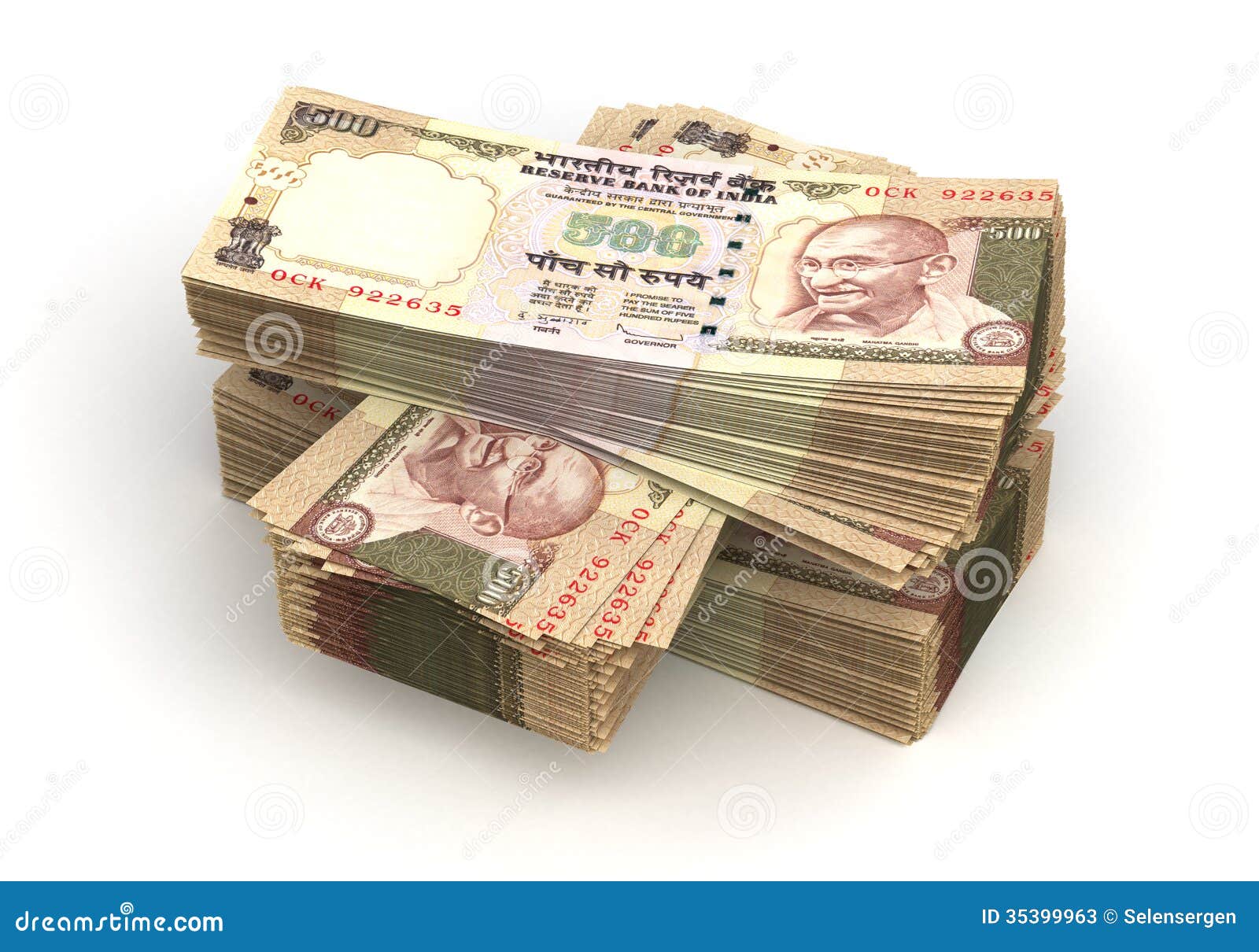 Stack Of Indian Rupee Notes Royalty-Free Stock Image | CartoonDealer ...