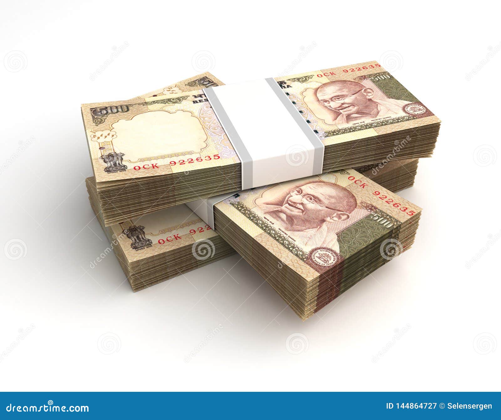 Stack Of Indian Rupee Notes Royalty-Free Stock Image | CartoonDealer ...