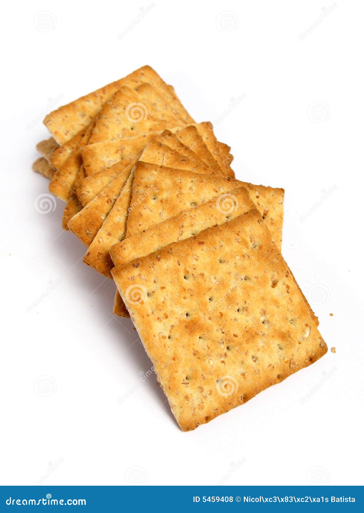 Stack of integral crackers stock photo. Image of crust - 5459408