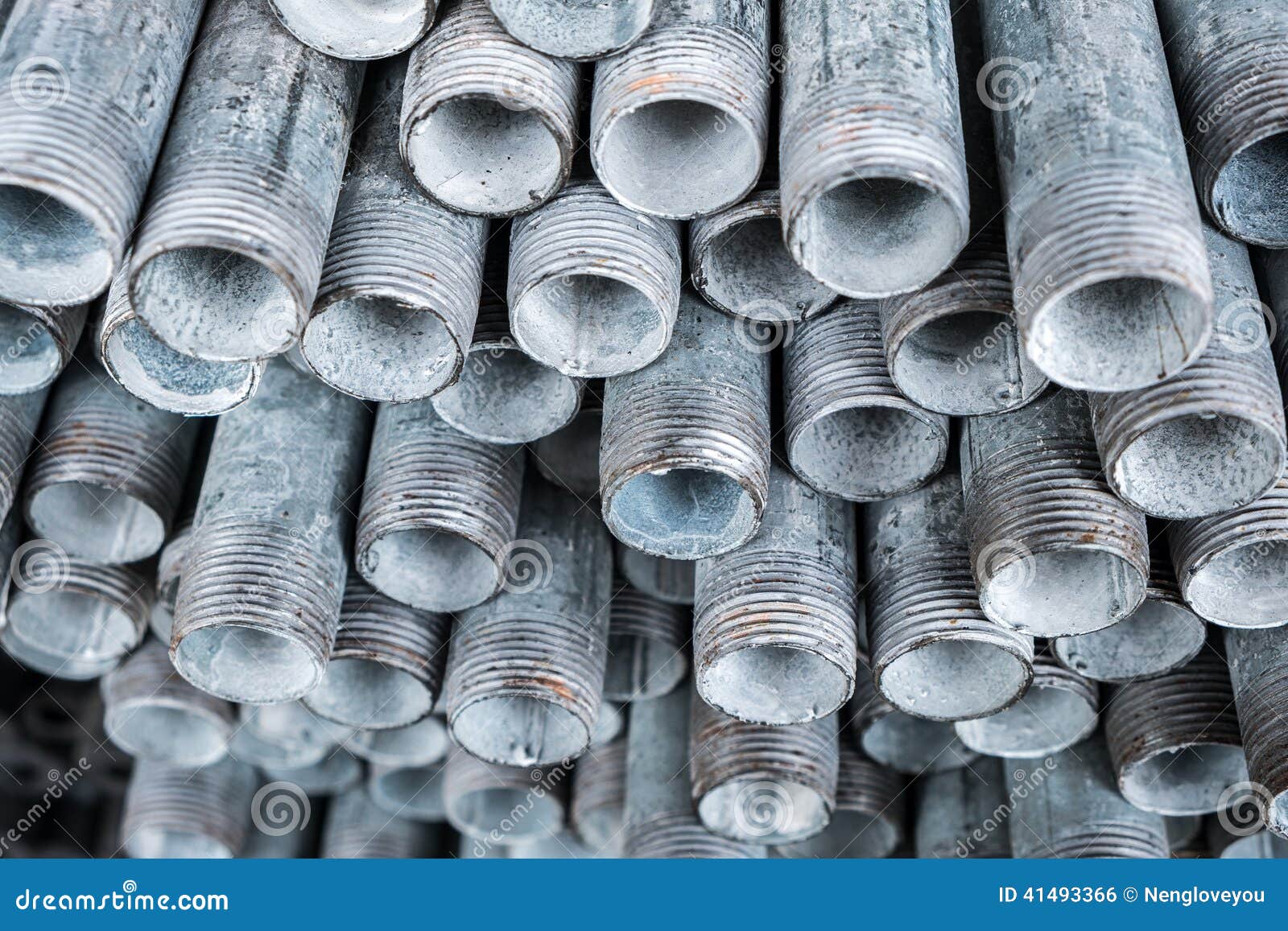 Stack Of Old Iron Sleeper Is A Railroad For Construction Railway ...