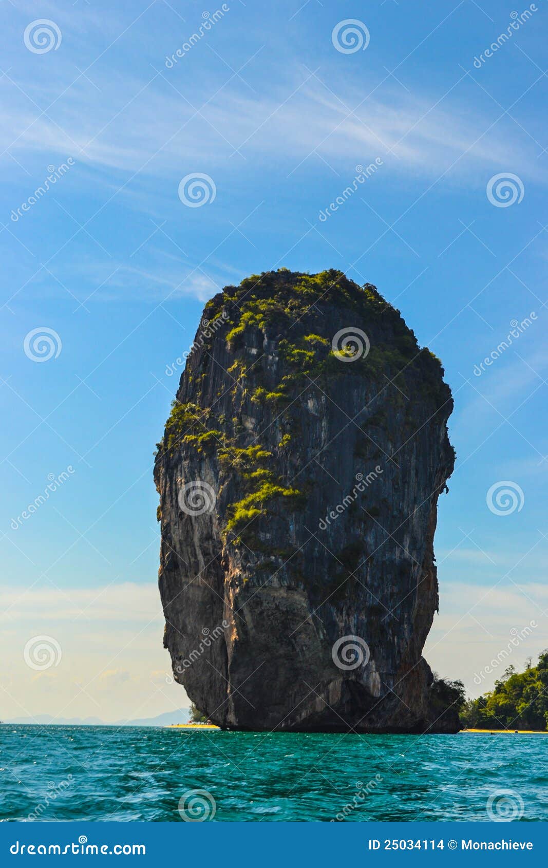 A stack island.JPG stock photo. Image of east, cave, sail - 25034114