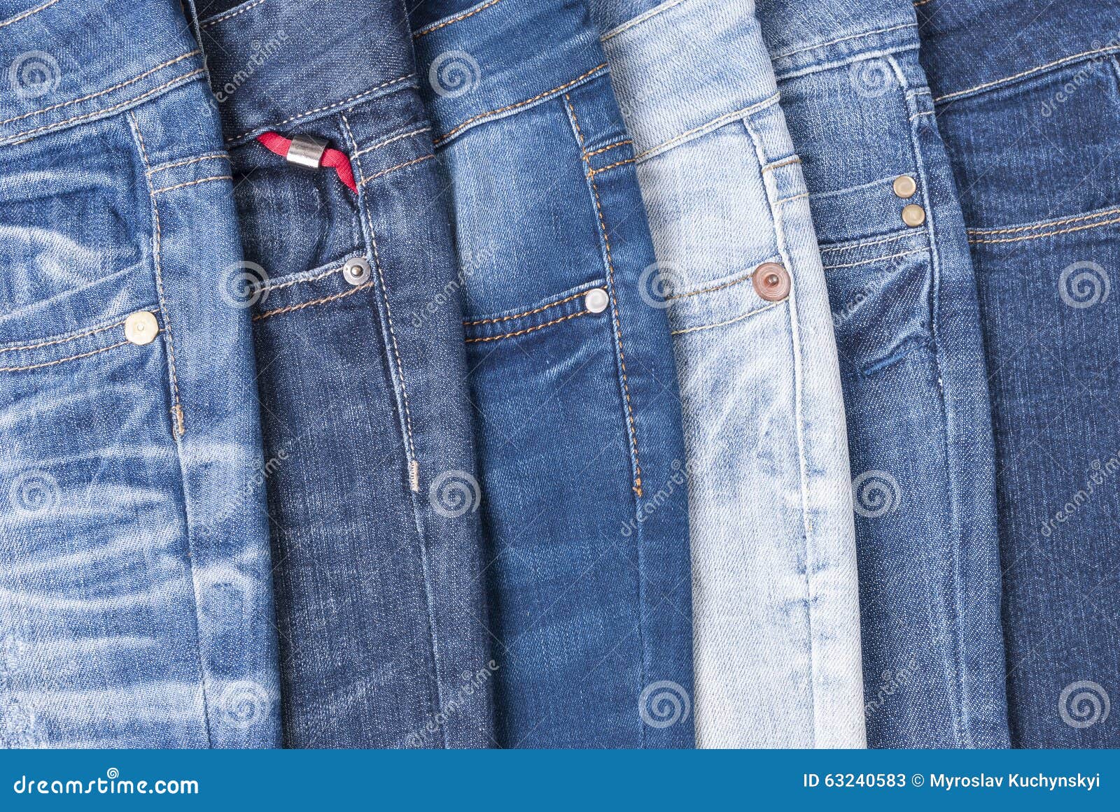Stack of jeans stock image. Image of light, abstract - 63240583