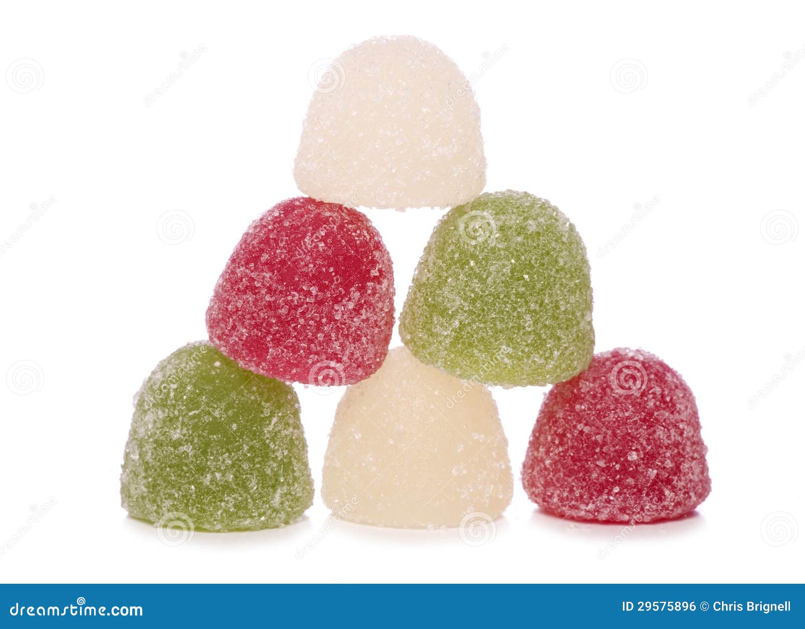 Stack of jelly sweets stock photo. Image of stack, white - 29575896