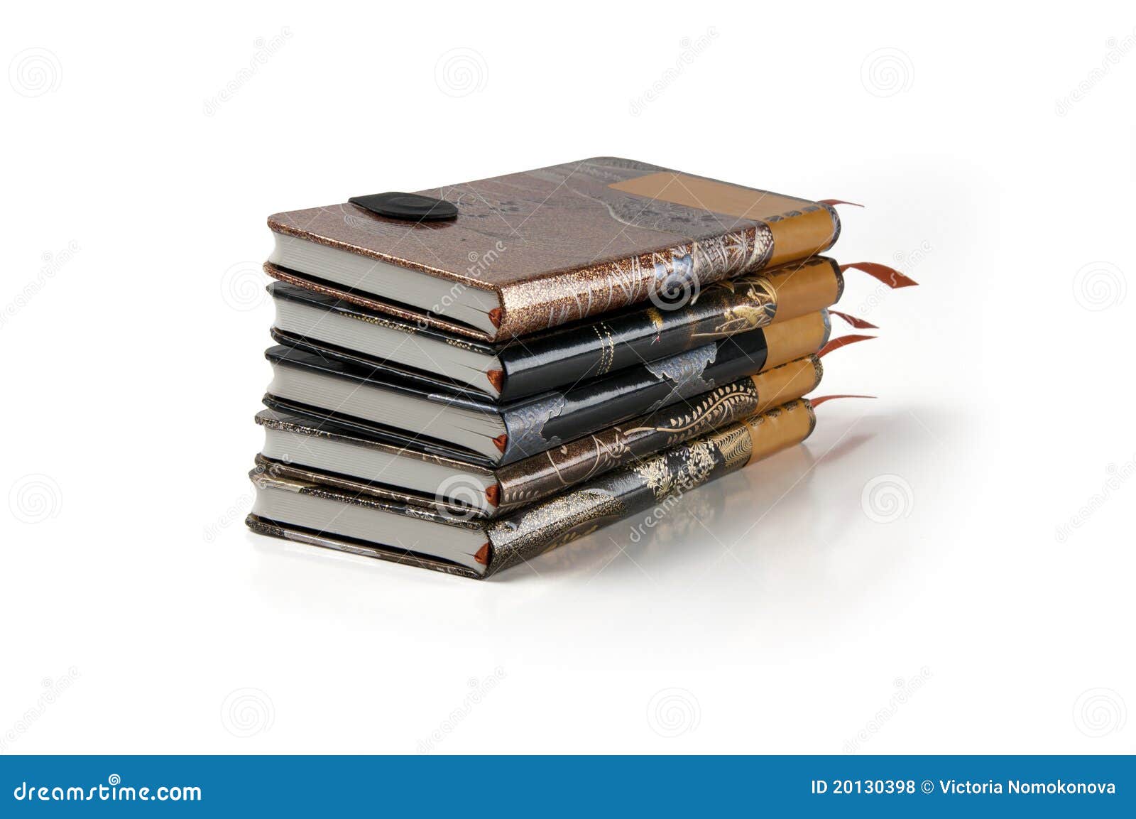 Stack of Journals stock photo. Image of memo, notebook - 20130398