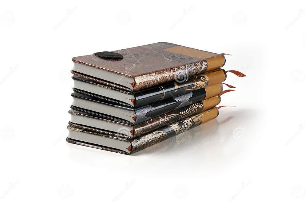 Stack of Journals stock photo. Image of memo, notebook - 20130398