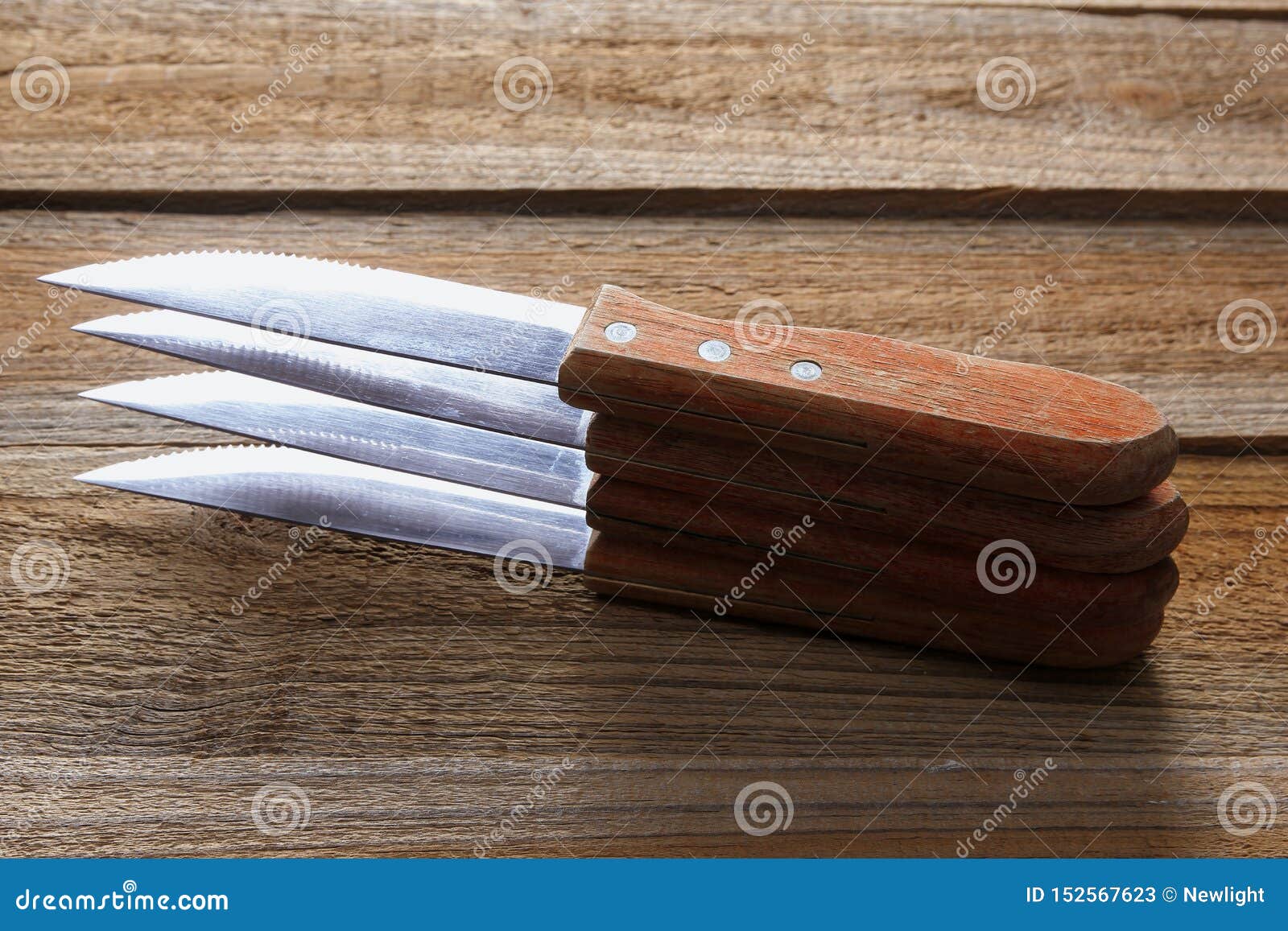 Stack of Knives stock image. Image of cutting, steel - 152567623