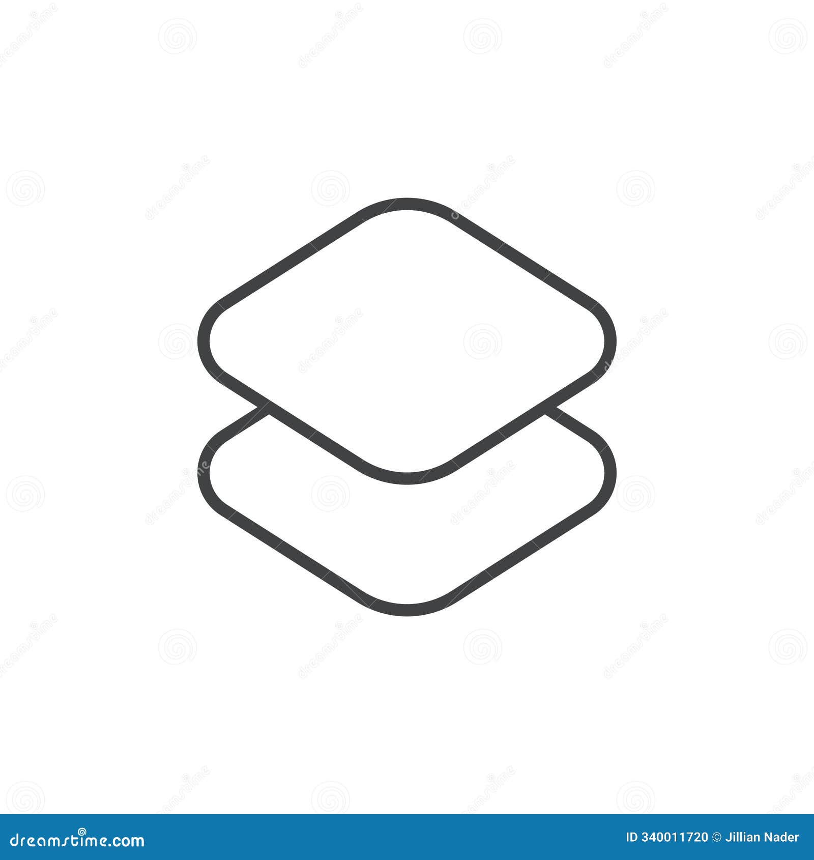 Stack of Layers Symbolizing Organization or Structure Stock ...