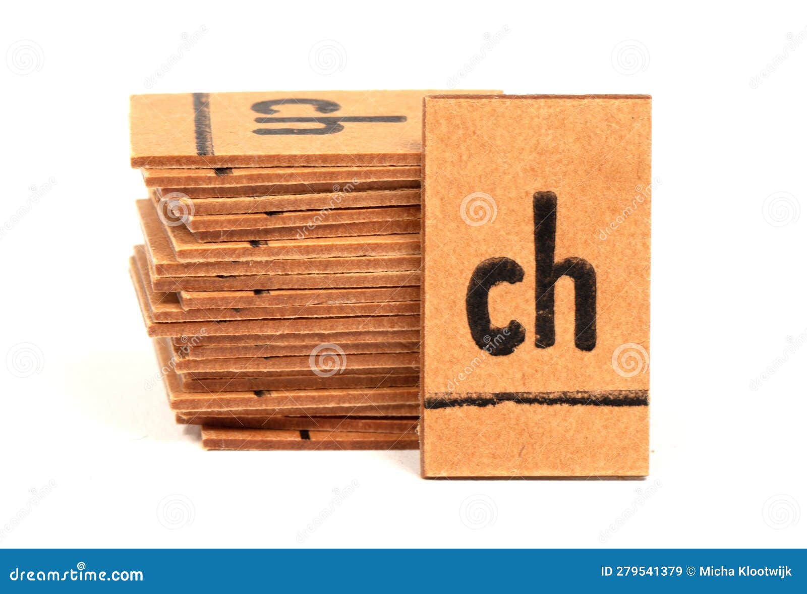 Stack of Letters from a Very Old Letterbox Used To Teach Children ...