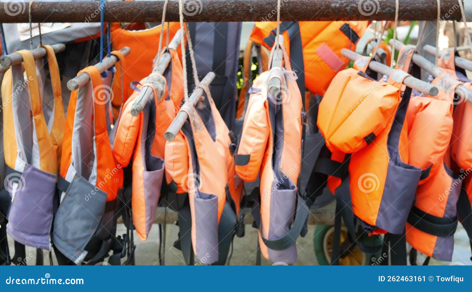 Stack of Life Jacket in a Boat Stock Video - Video of floating, life ...
