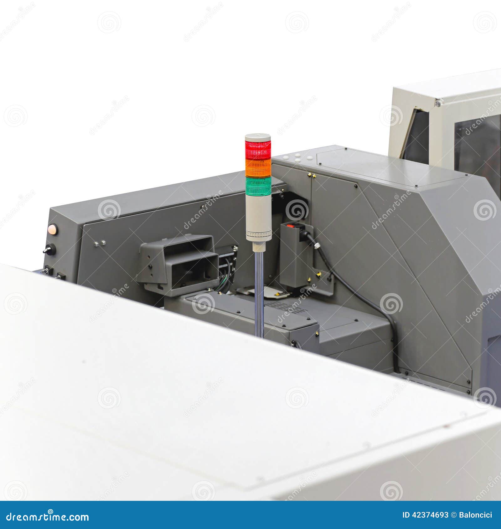 Stack light stock image. Image of signaling, automated - 42374693