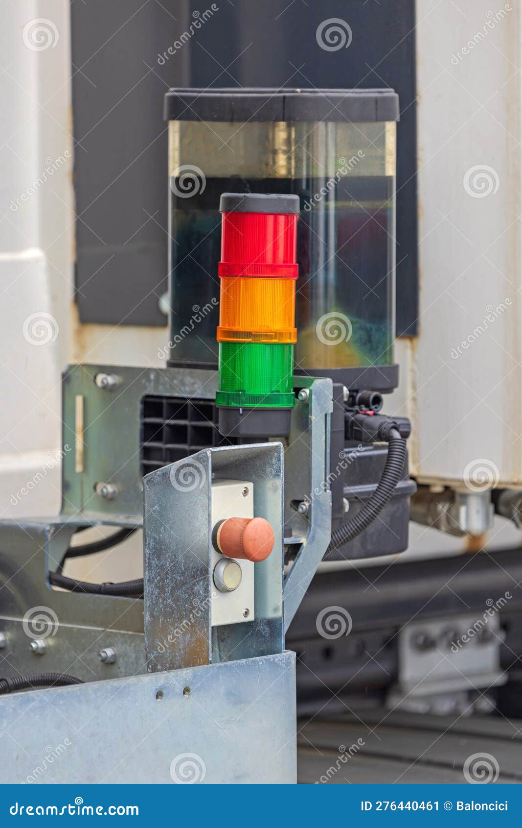 Stack Lights Emergency Stop Stock Image - Image of traffic, stack ...