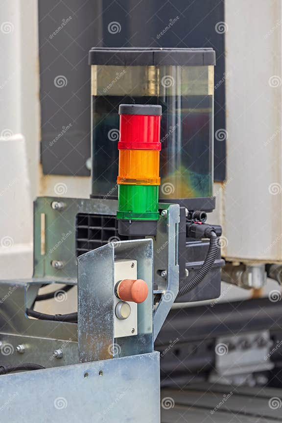 Stack Lights Emergency Stop Stock Image - Image of traffic, stack ...