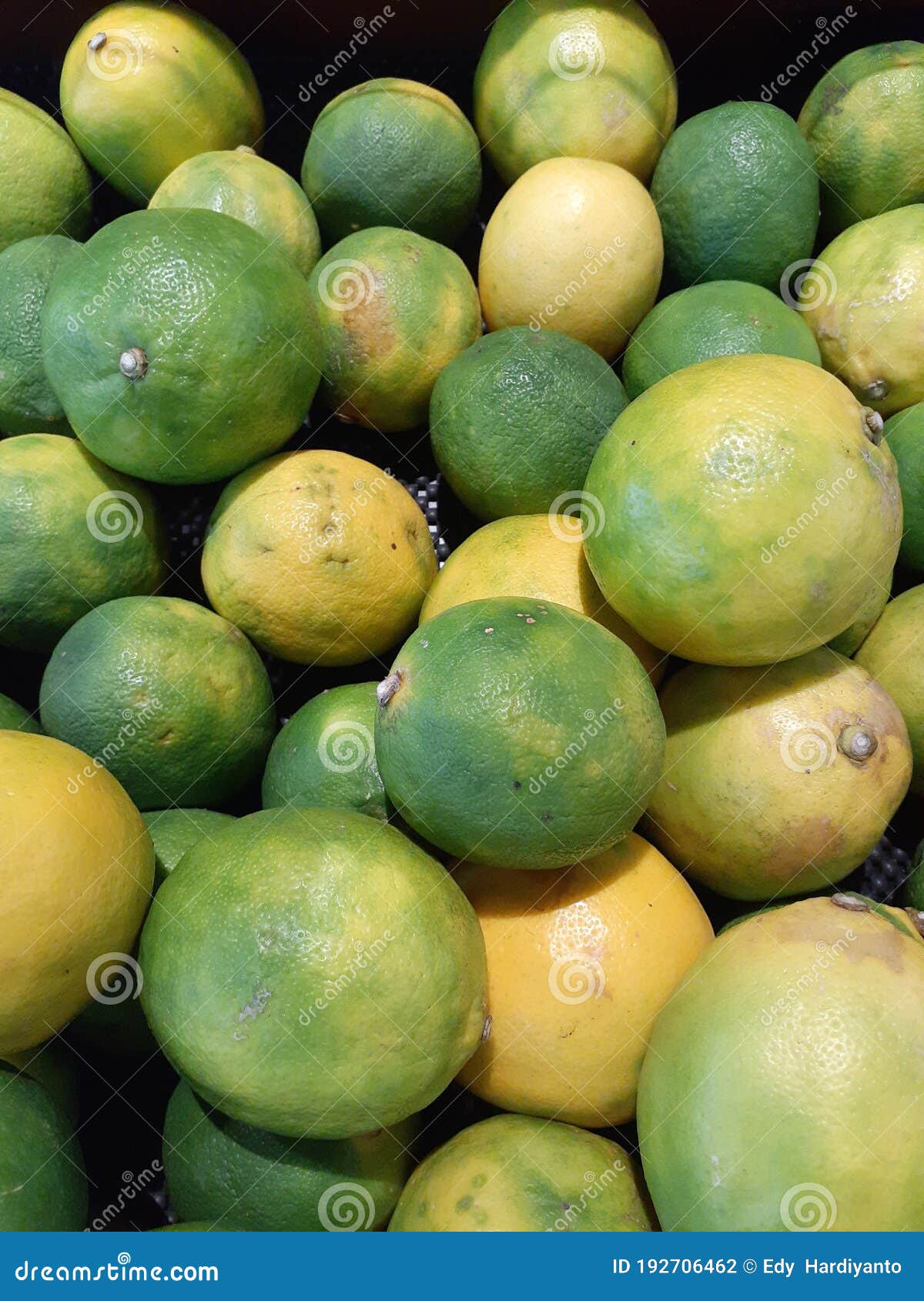 Stack of local lemon stock photo. Image of pile, closeup - 192706462
