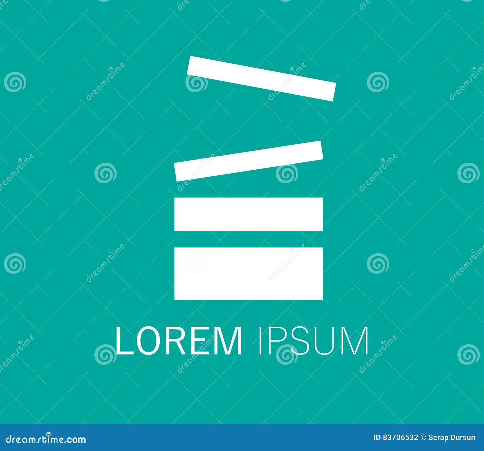 Stack Logo Concept stock illustration. Illustration of identity - 83706532