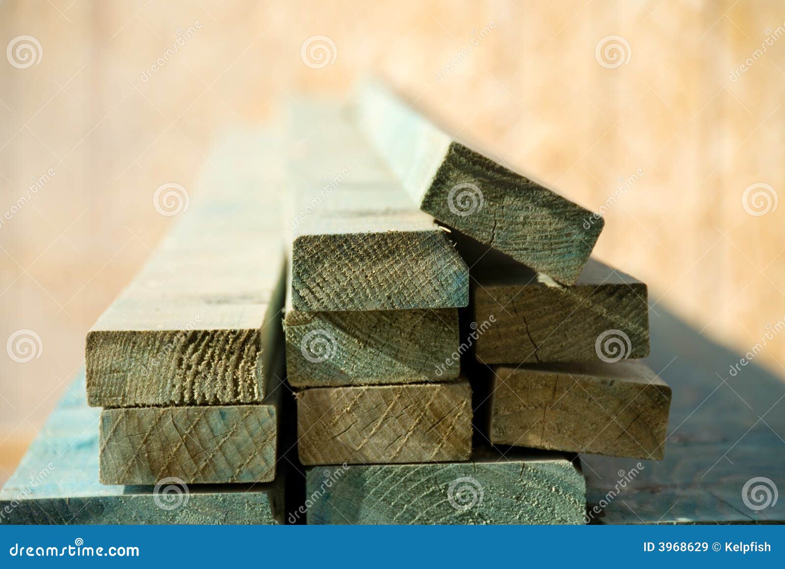 Stack of lumber stock image. Image of supply, materials - 3968629