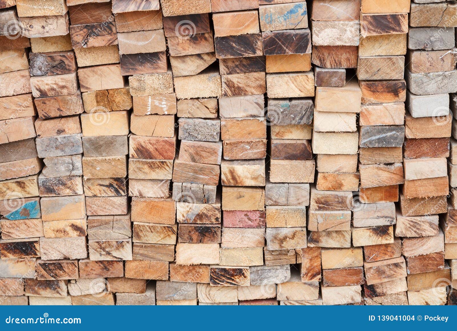 Stack of lumber stock photo. Image of lumber, pile, color - 139041004