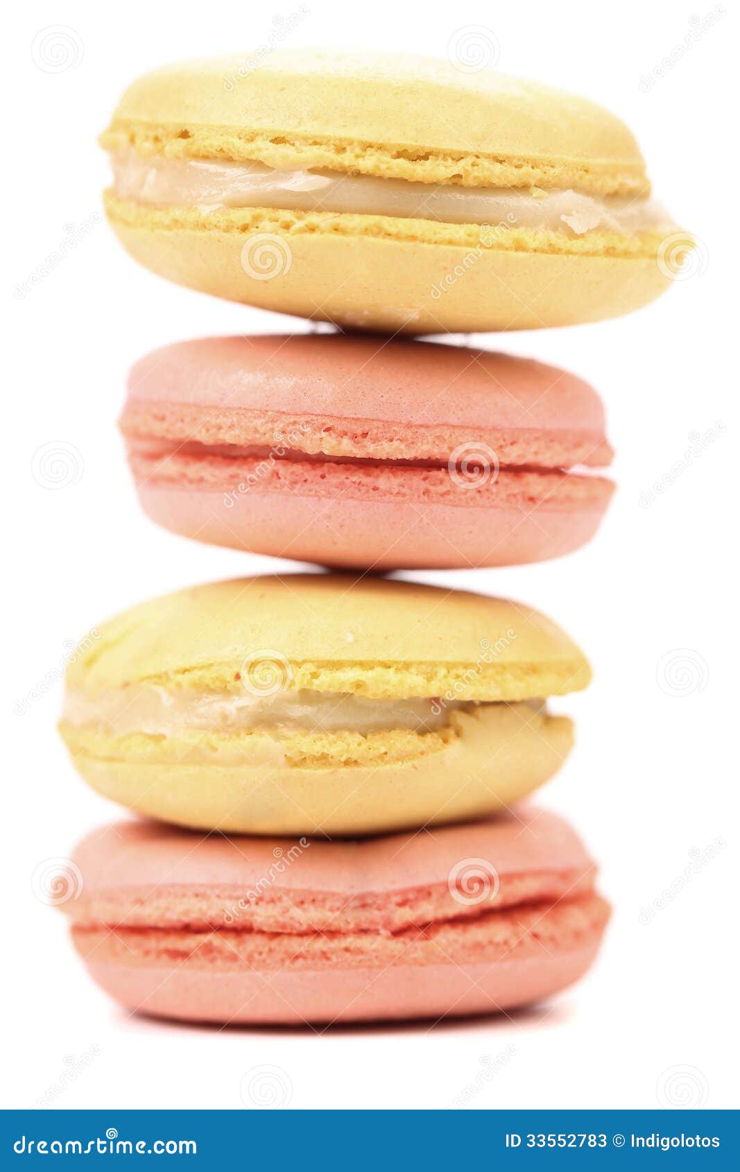 Stack Of Macaron Cakes. Stock Photos - Image: 33552783