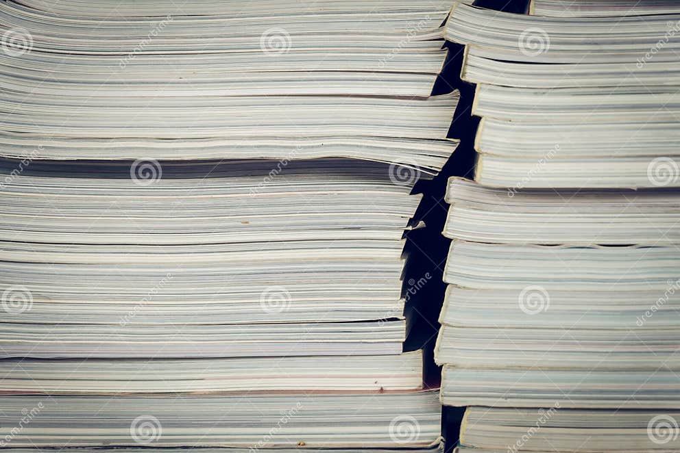 Stack of magazine book stock image. Image of pile, publication - 63376005