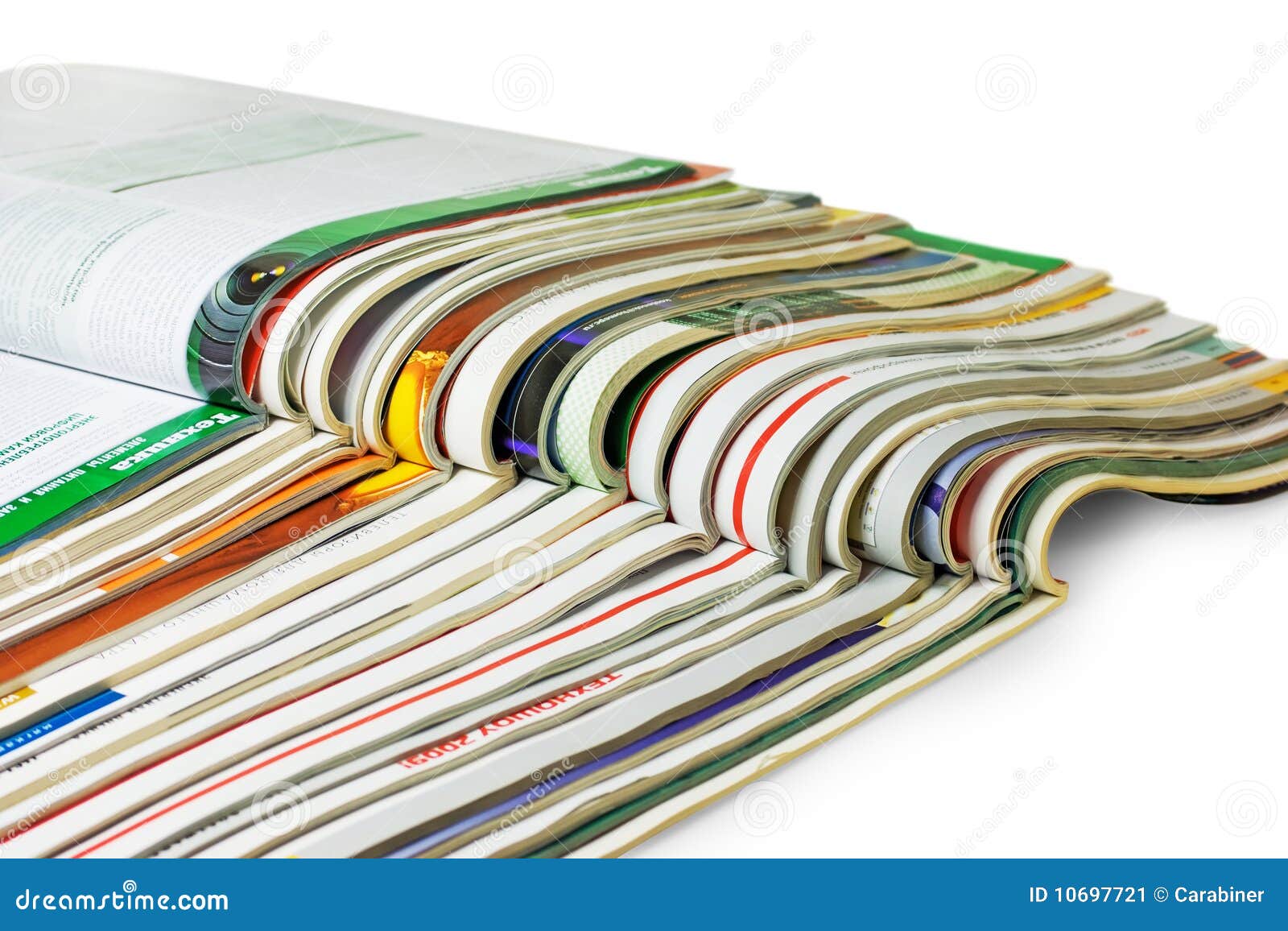 Stack of magazines stock image. Image of archives, business - 10697721