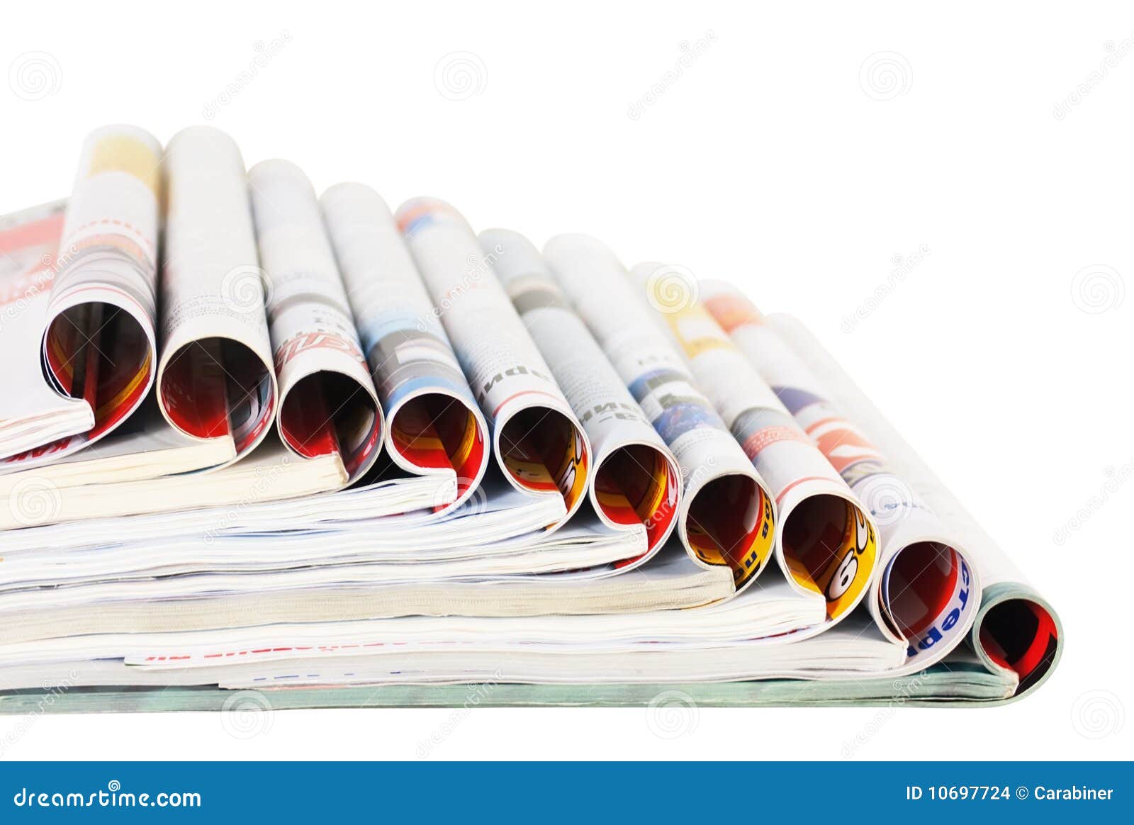 Stack of magazines stock photo. Image of papers, literature - 10697724