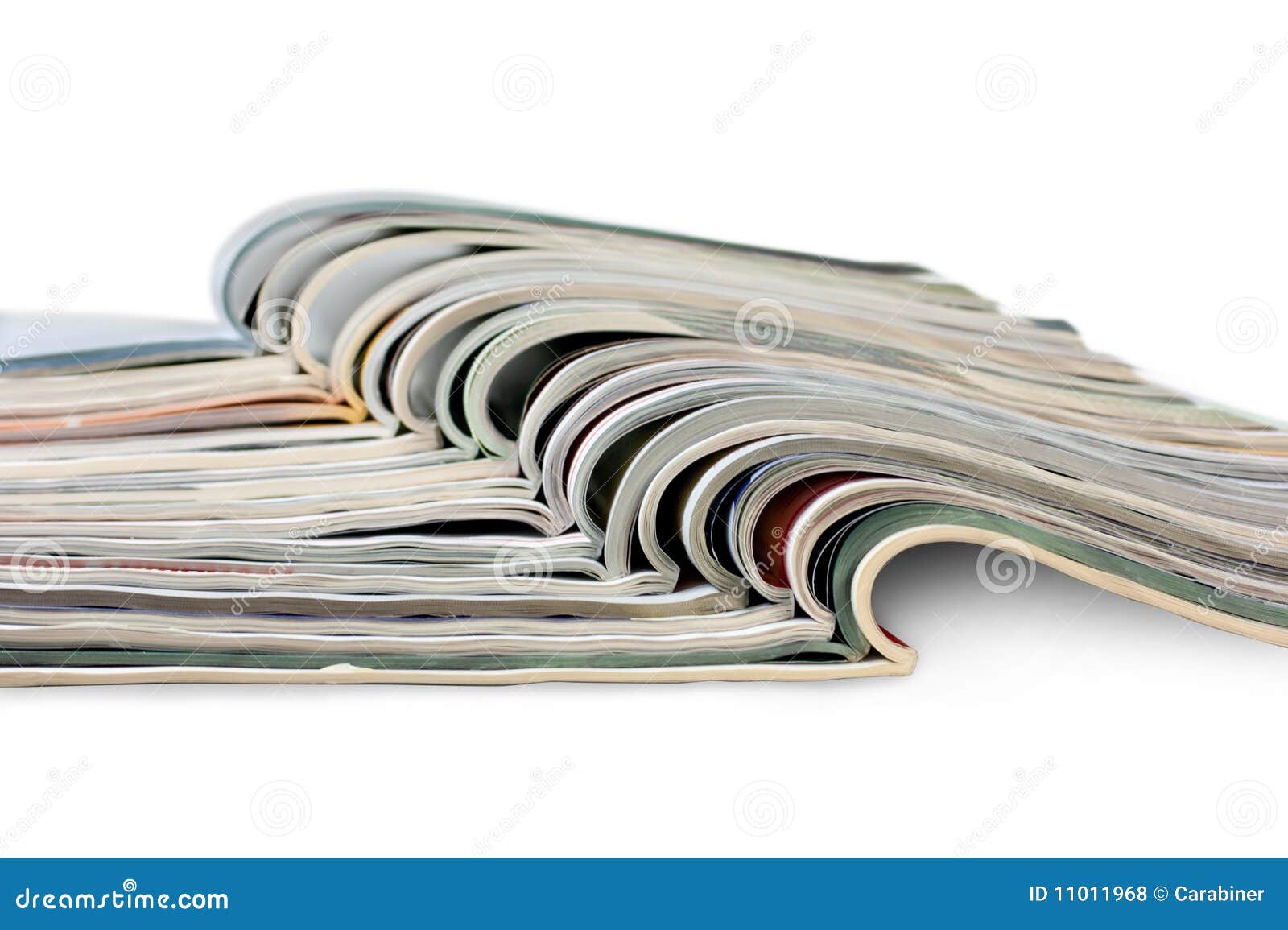 Stack of magazines stock photo. Image of colors, magazine - 11011968