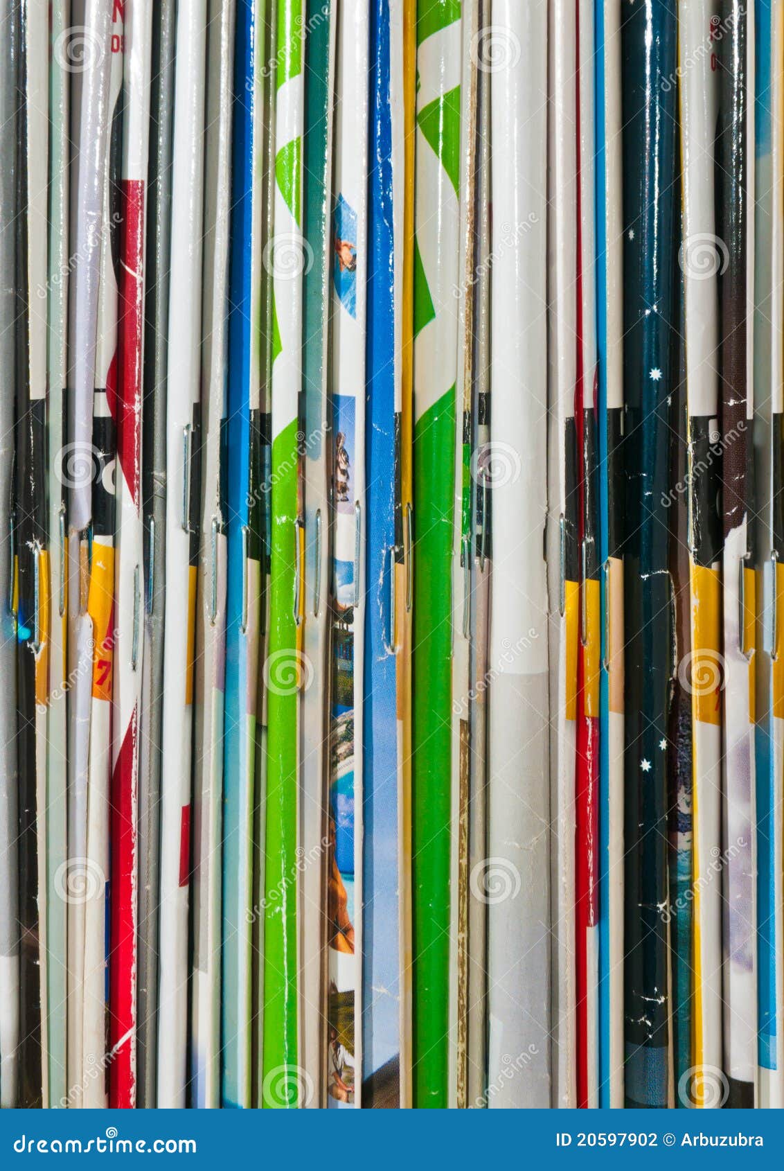 The stack of magazines stock photo. Image of close, object - 20597902