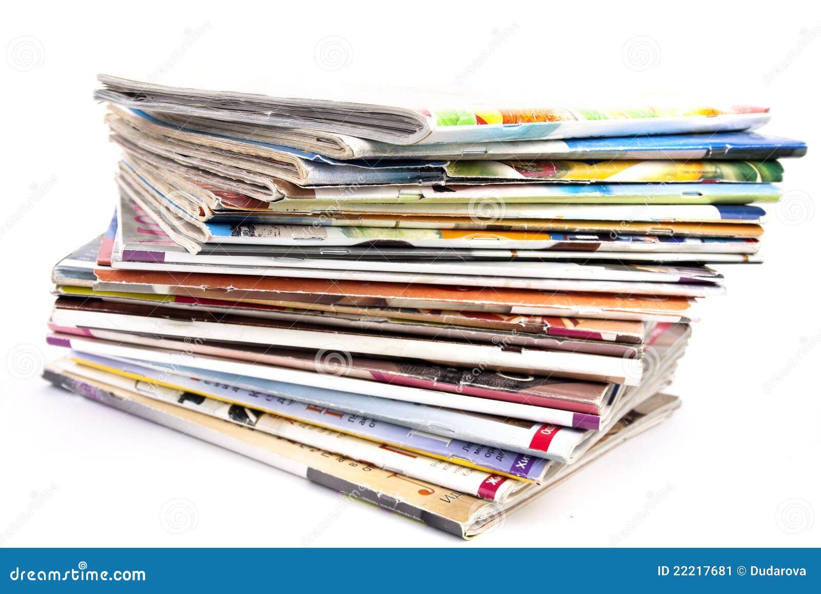 Stack of magazines stock image. Image of knowledge, lemon - 22217681