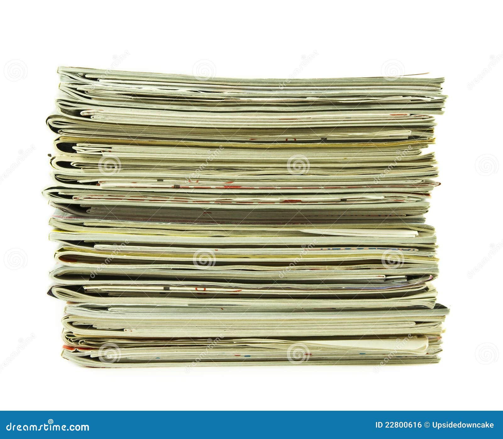 Stack of magazines stock photo. Image of newspaper, media - 22800616