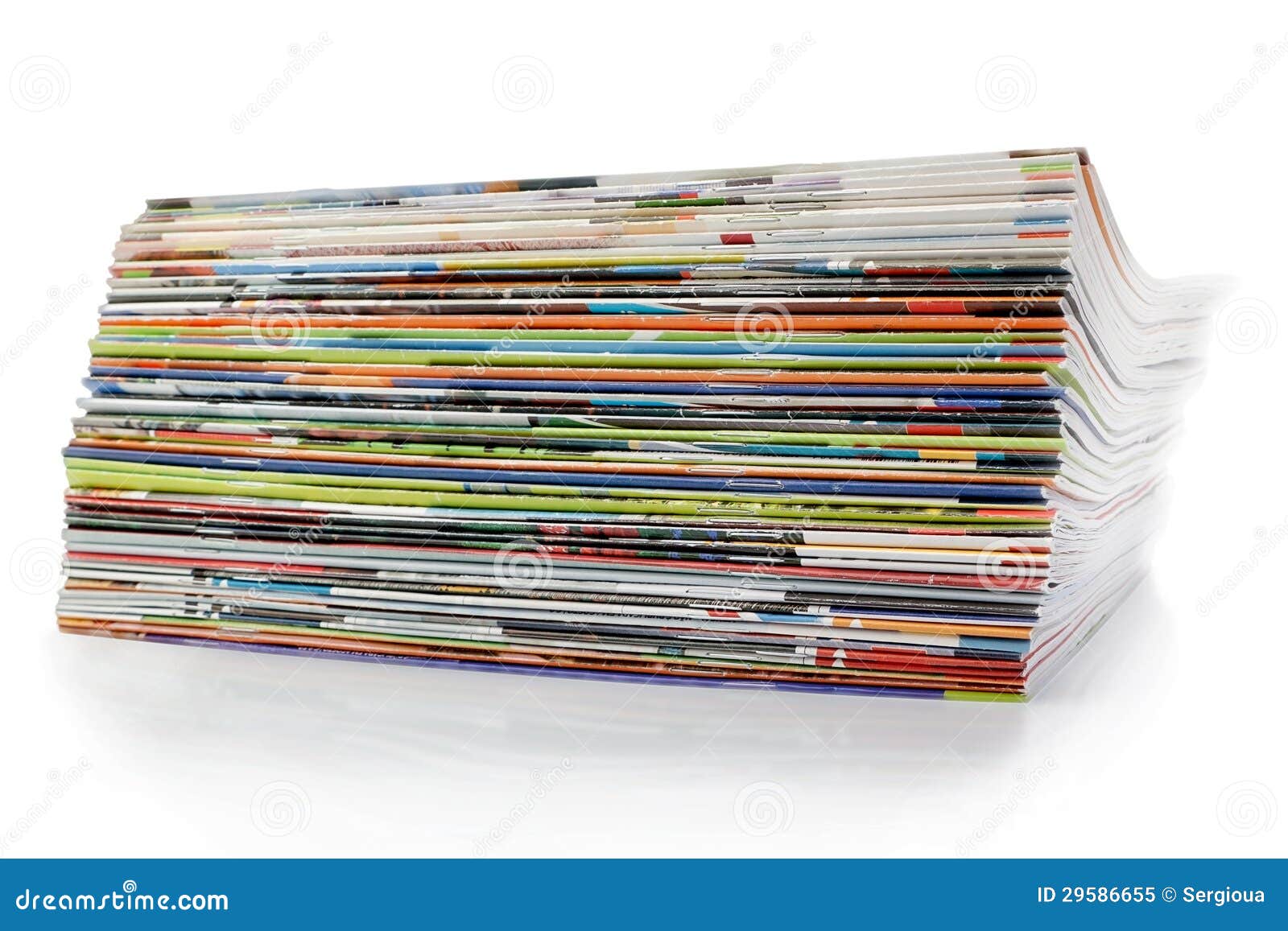 Stack of magazines. stock image. Image of cover, knowledge - 29586655