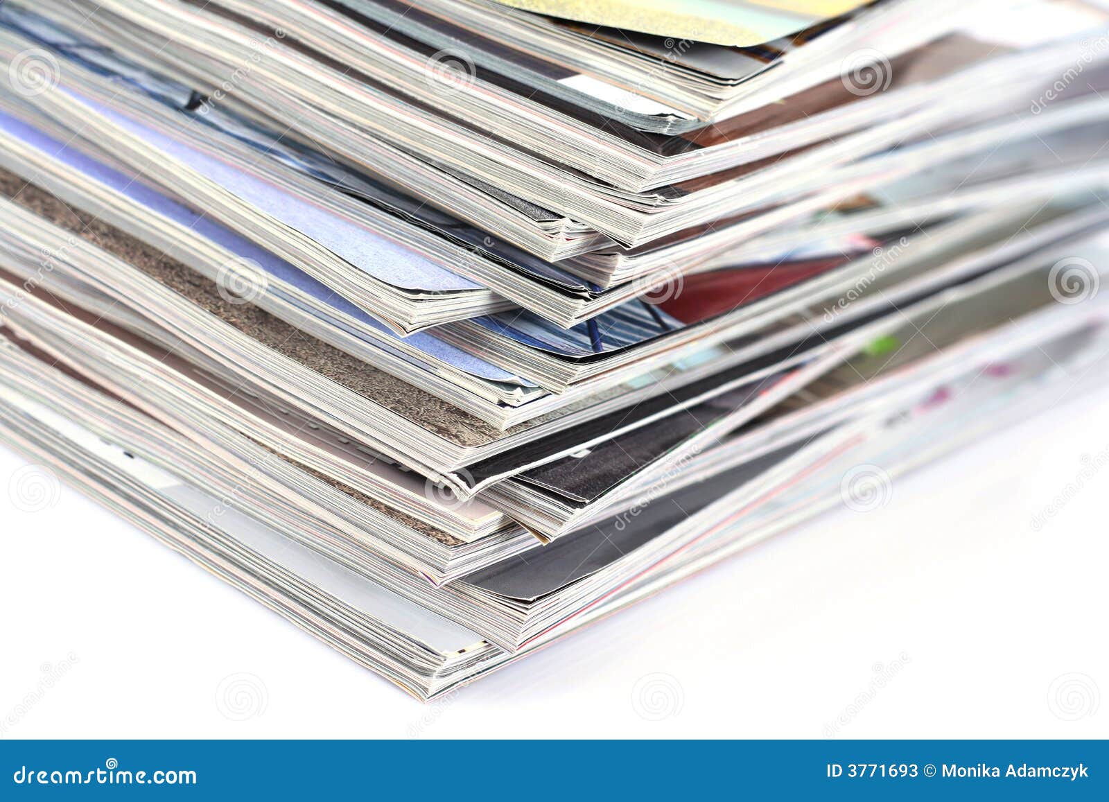 Stack Of Magazines Royalty-Free Stock Photography | CartoonDealer.com ...