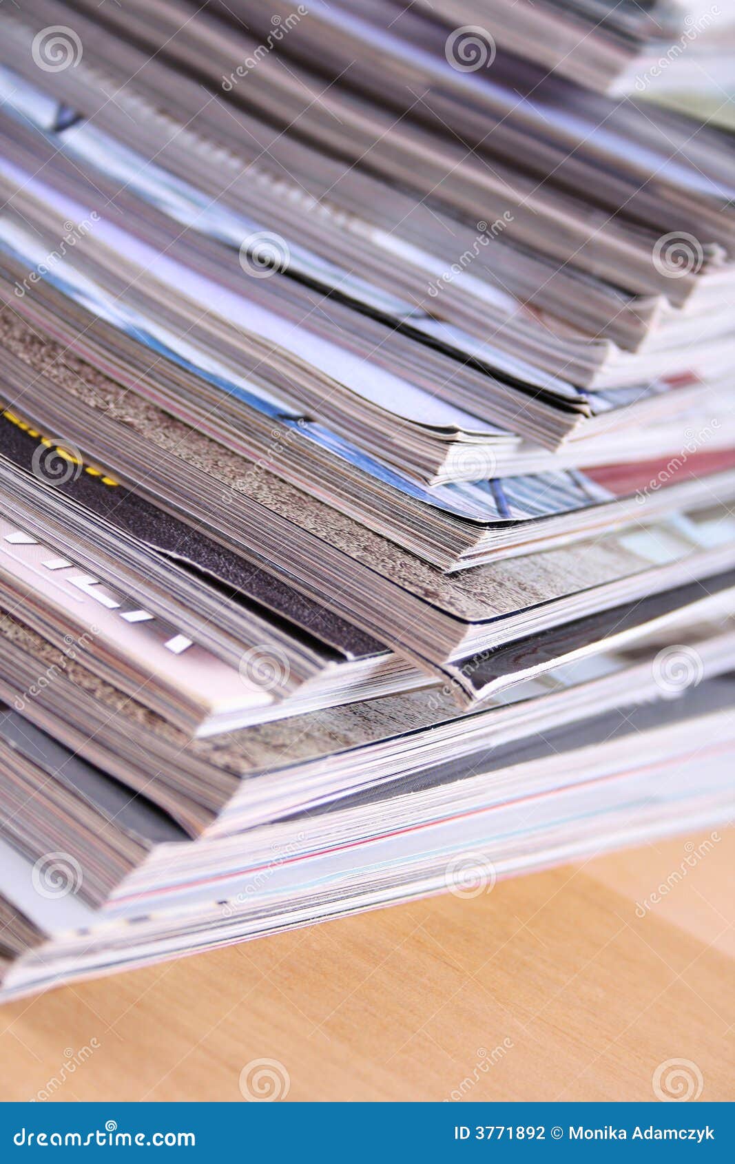 Stack of magazines stock photo. Image of journalist, communication ...
