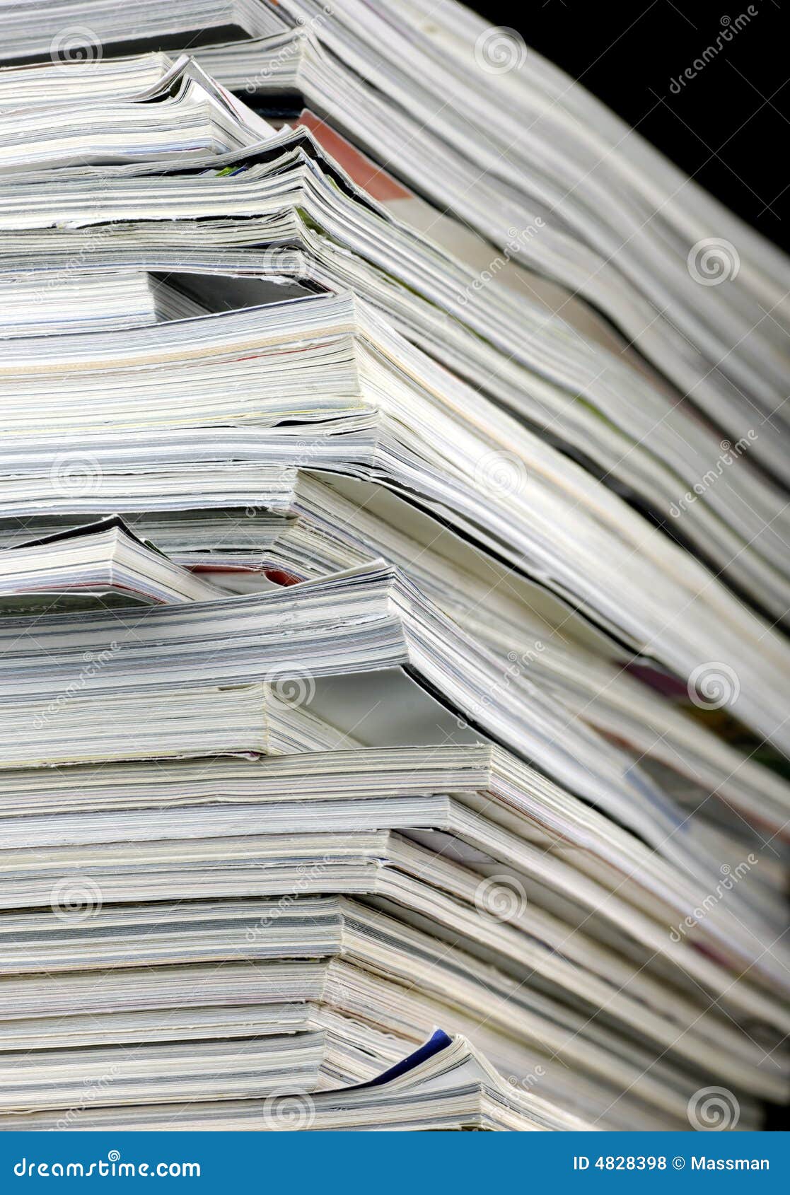 Stack of magazines stock photo. Image of publication, information - 4828398
