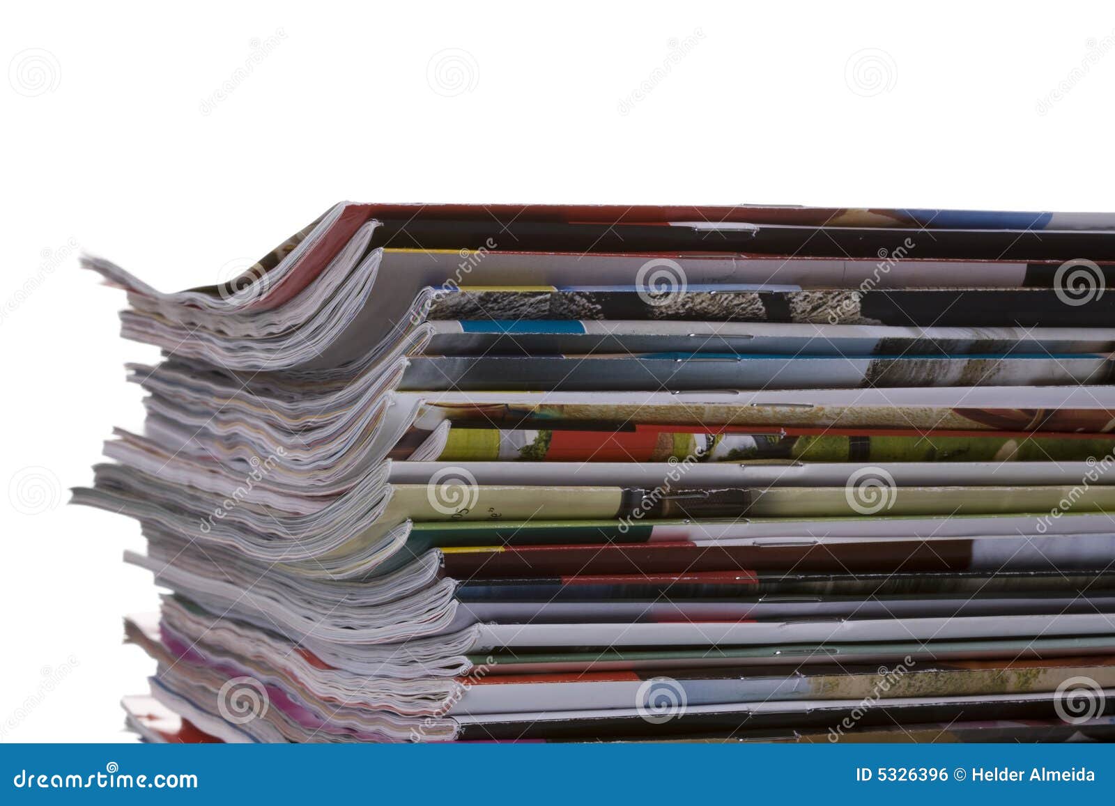 Stack of magazines stock photo. Image of copy, objects - 5326396