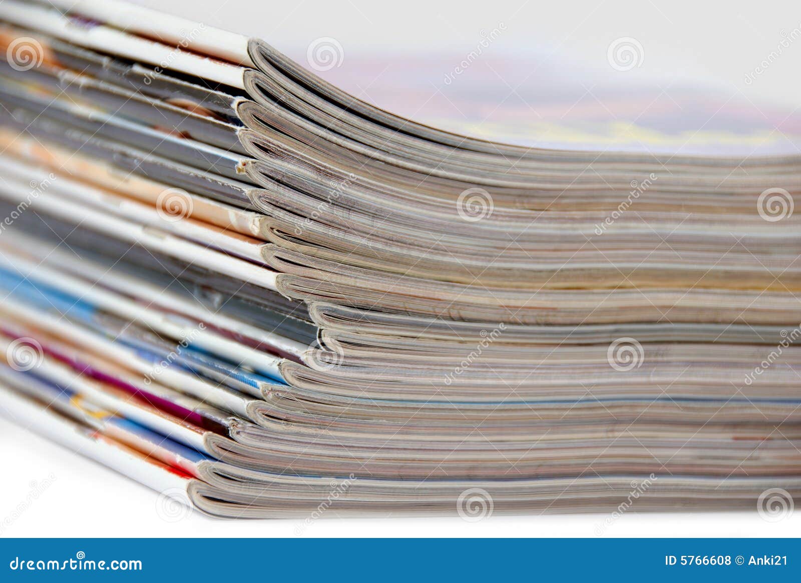 Stack of magazines stock photo. Image of brochure, printout - 5766608