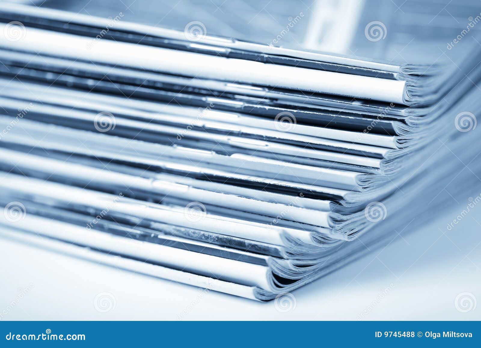 Stack of magazines stock photo. Image of journalist, economy - 9745488