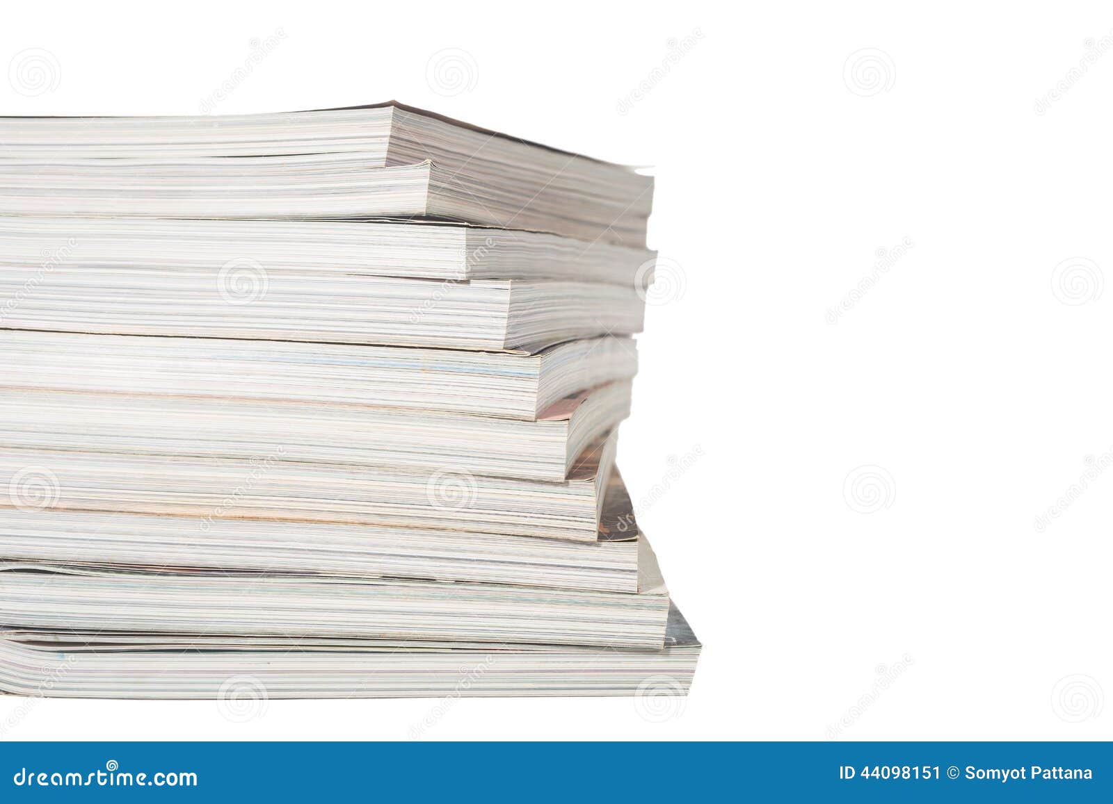 Stack of magazines stock image. Image of color, multiple - 44098151