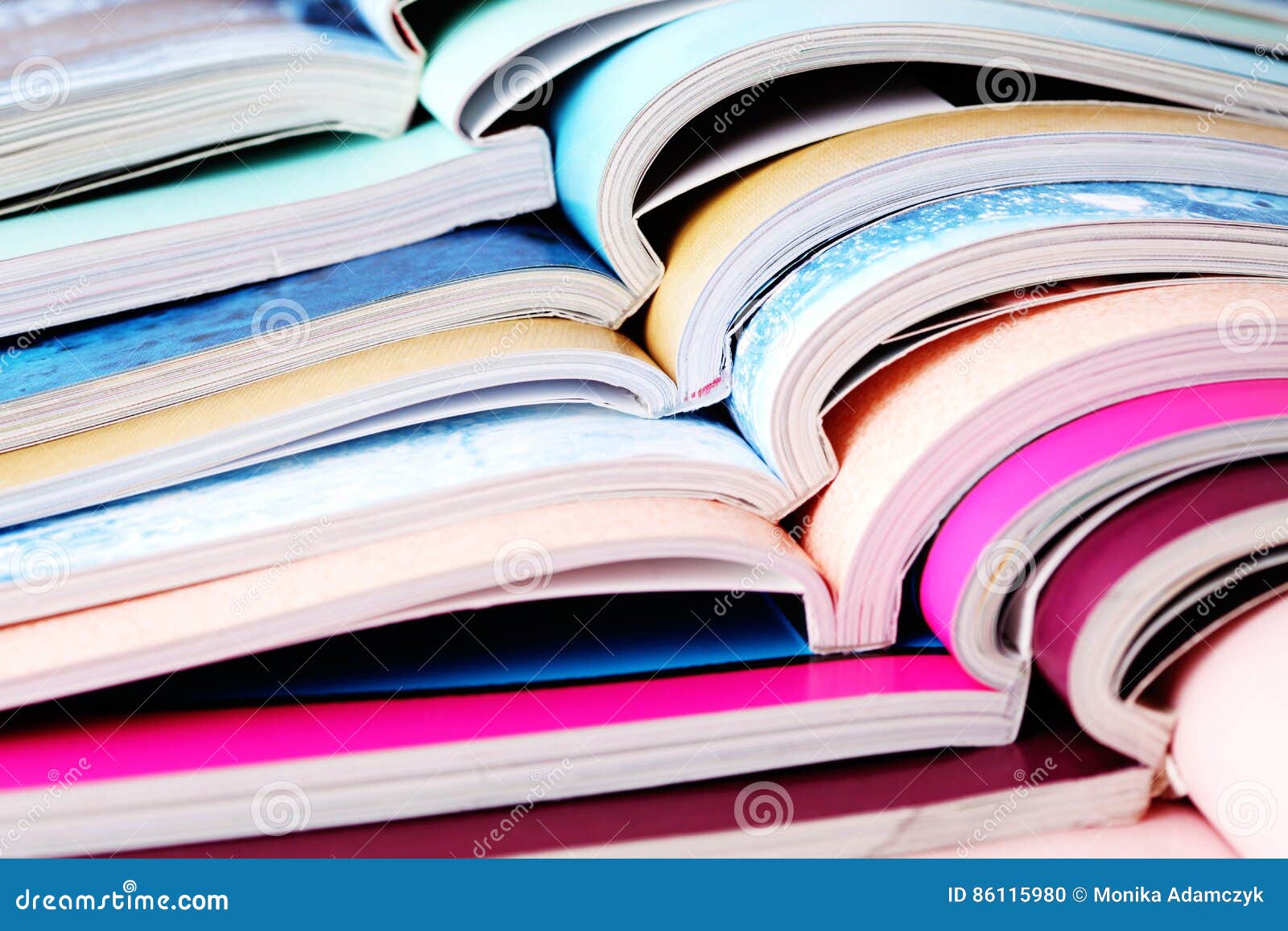 Stack Of Magazines Royalty-Free Stock Image | CartoonDealer.com #60647644