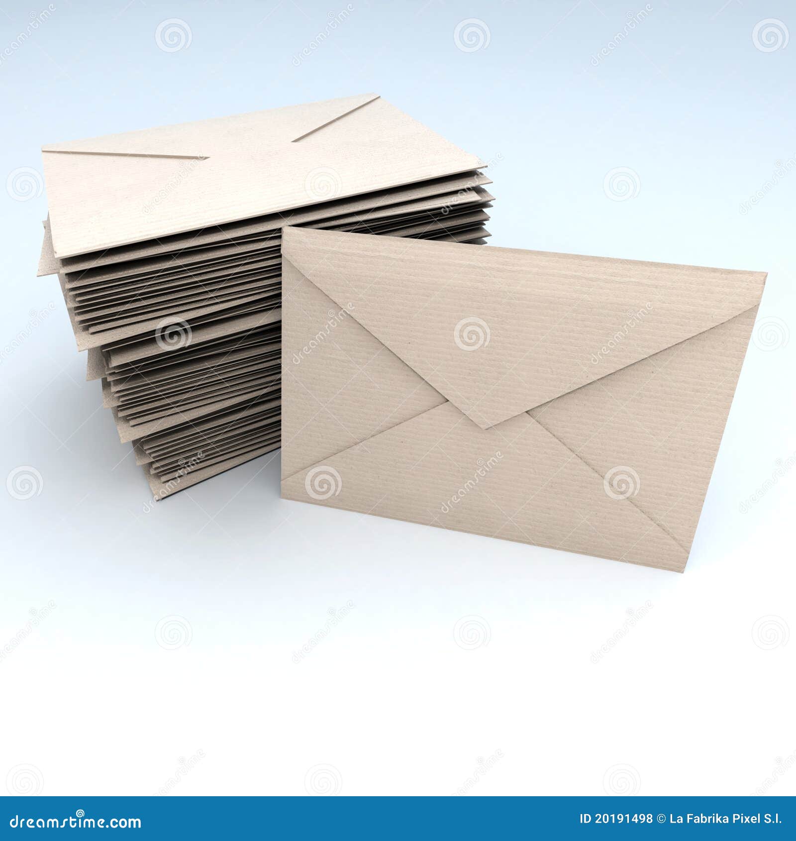 Stack of mail stock illustration. Illustration of post - 20191498