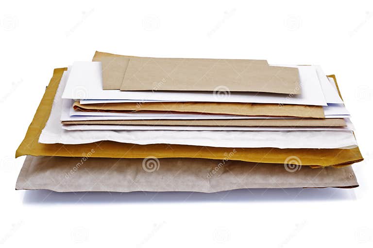 Stack of mail stock image. Image of post, communication - 28655715