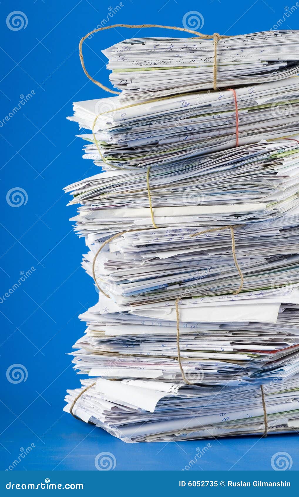 Stack of mail stock image. Image of background, text, paper - 6052735