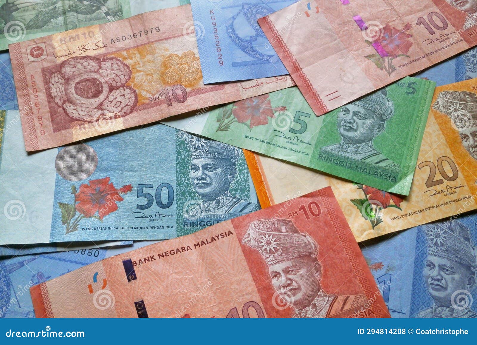 Stack of Malaysian Ringgit Banknotes Stock Photo - Image of concepts ...