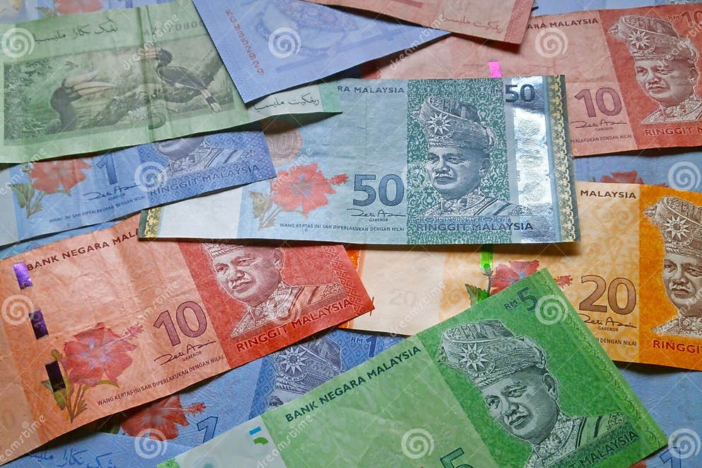 Stack of Malaysian Ringgit Banknotes Stock Image - Image of industry ...