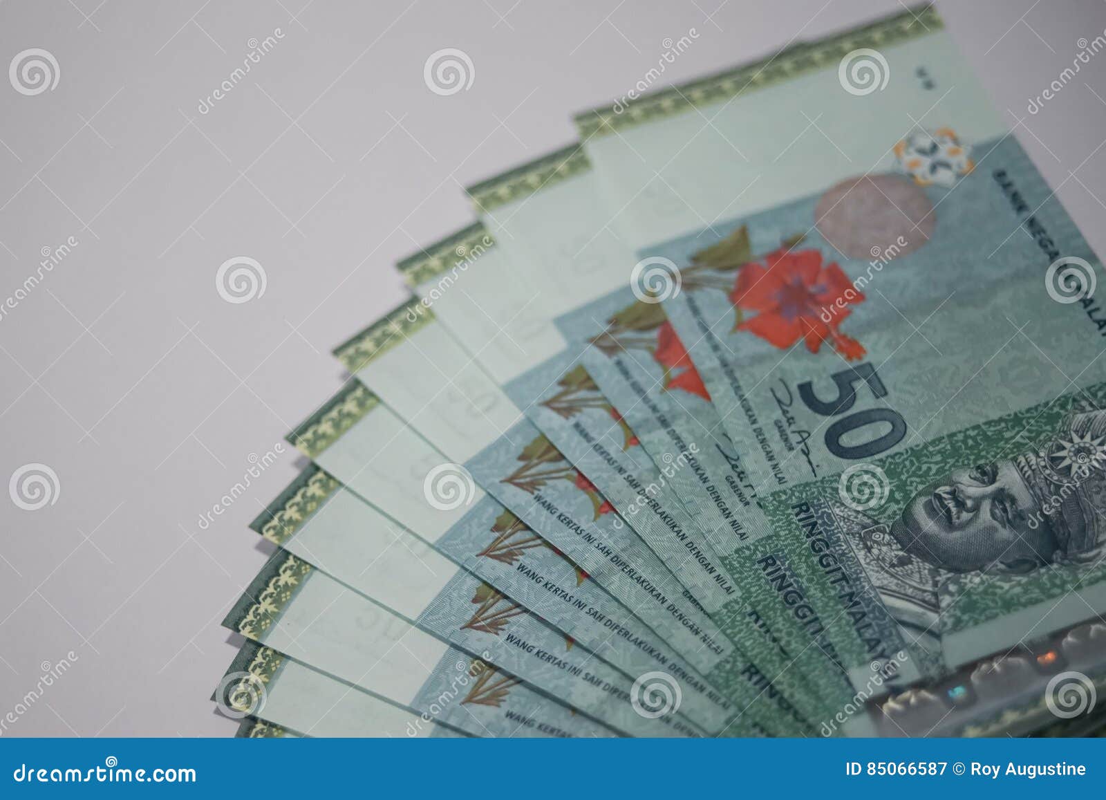 Stack of Malaysian Ringgit stock image. Image of stack - 85066587