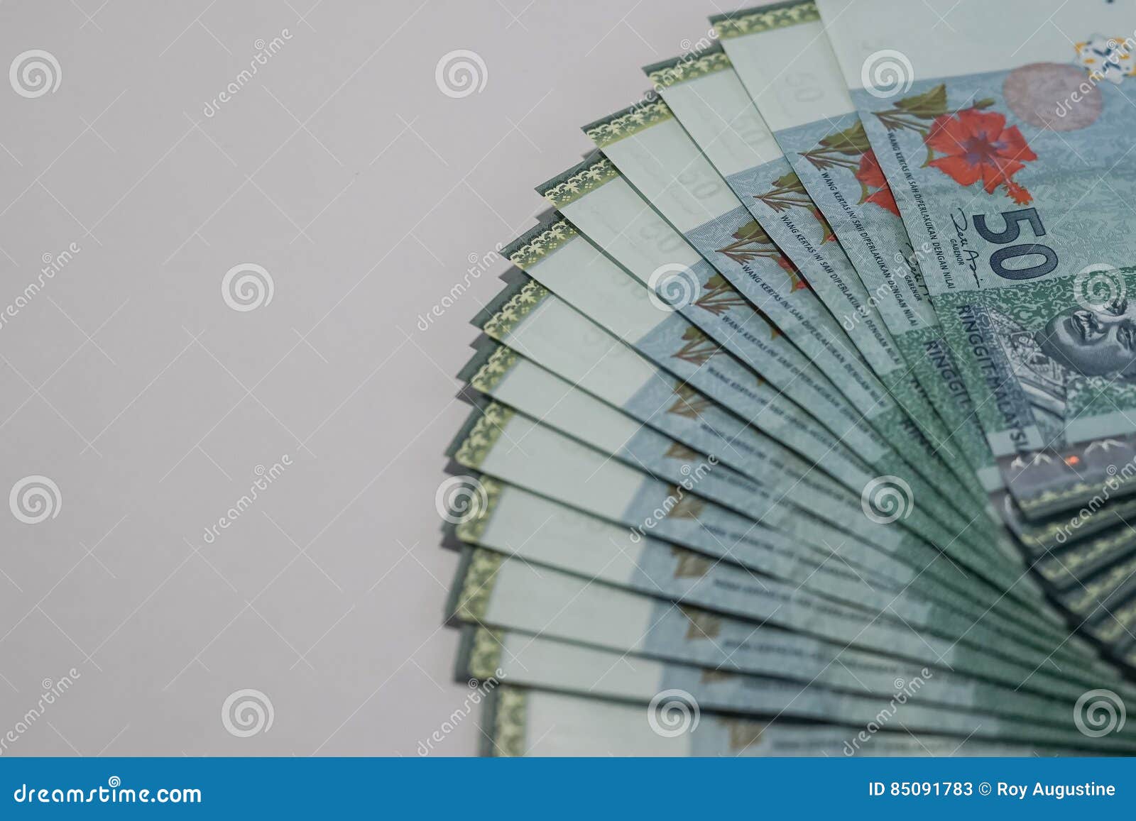 Stack of Malaysian Ringgit stock image. Image of college - 85091783