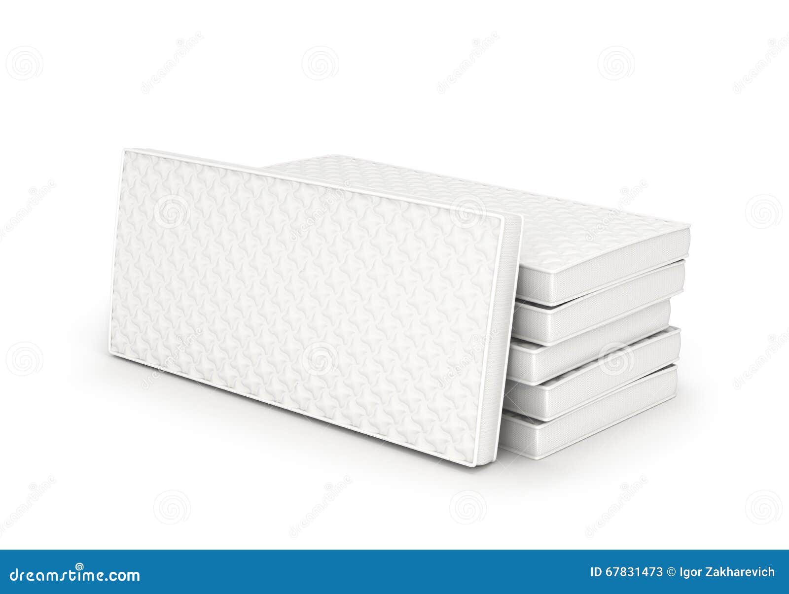 Stack of mattresses, stock illustration. Illustration of modern - 67831473