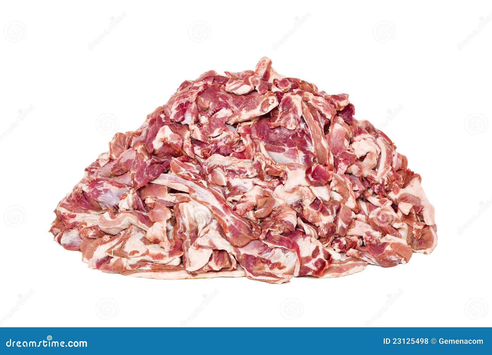 Stack of meat stock photo. Image of meat, isolated, heap - 23125498